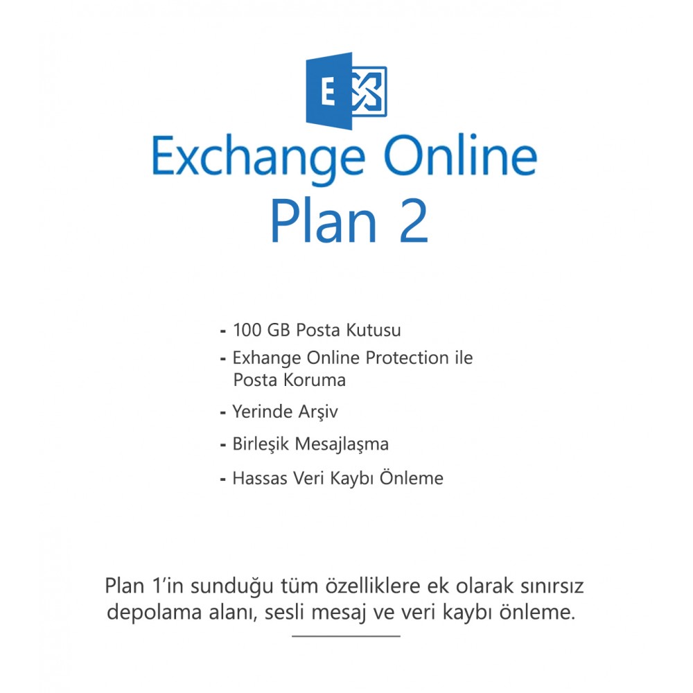 Atm Bulut Market |Exchange Online Plan 2Microsoft | Aruba | HPE ...