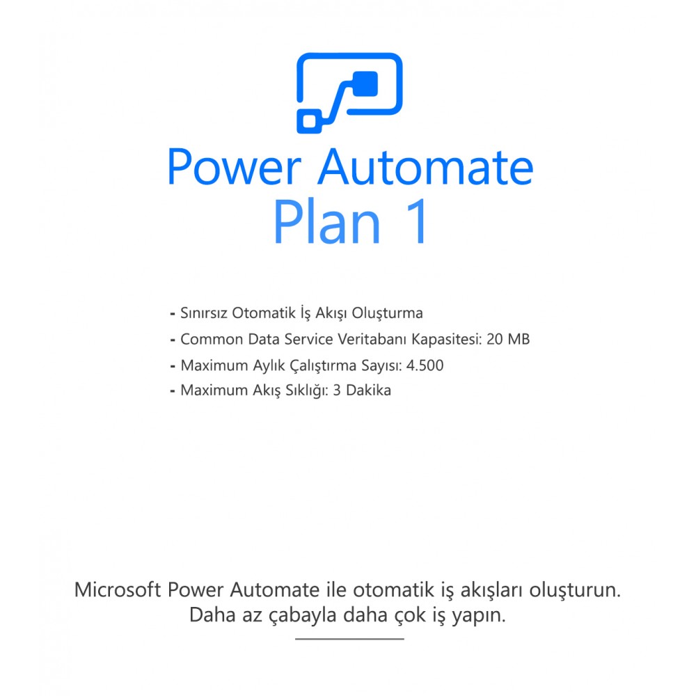 Atm Bulut Market |Power Automate Plan 1Microsoft | Aruba | HPE ...